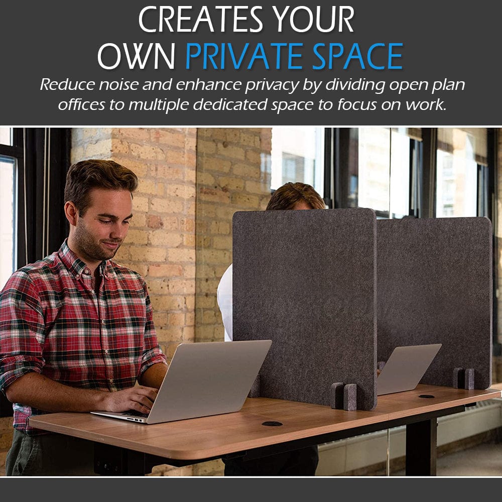 Arrowzoom Acoustic Privacy Desk Divider KK1206 | Arrowzoom Acoustics