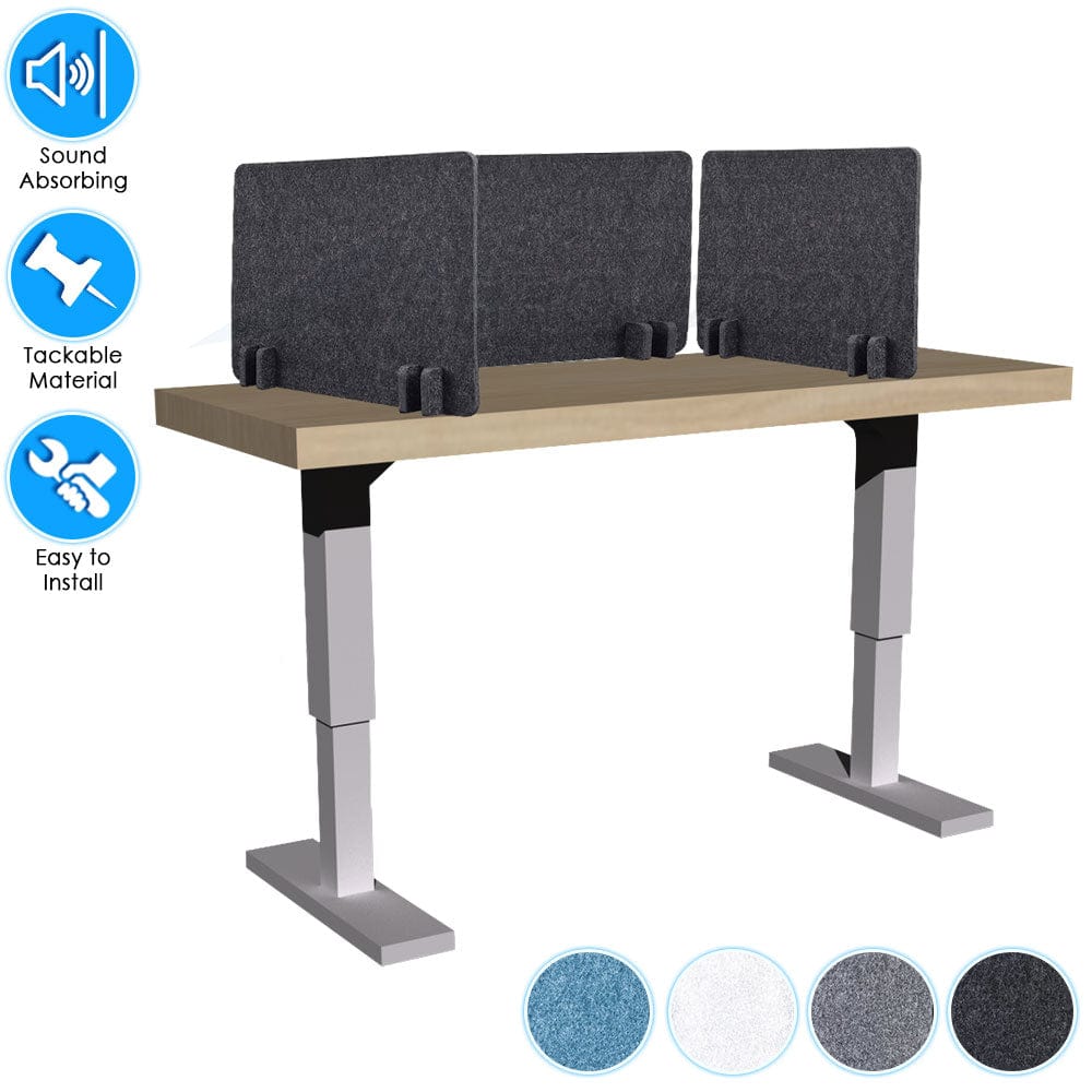 Arrowzoom Acoustic Privacy Desk Divider KK1206 | Arrowzoom Acoustics