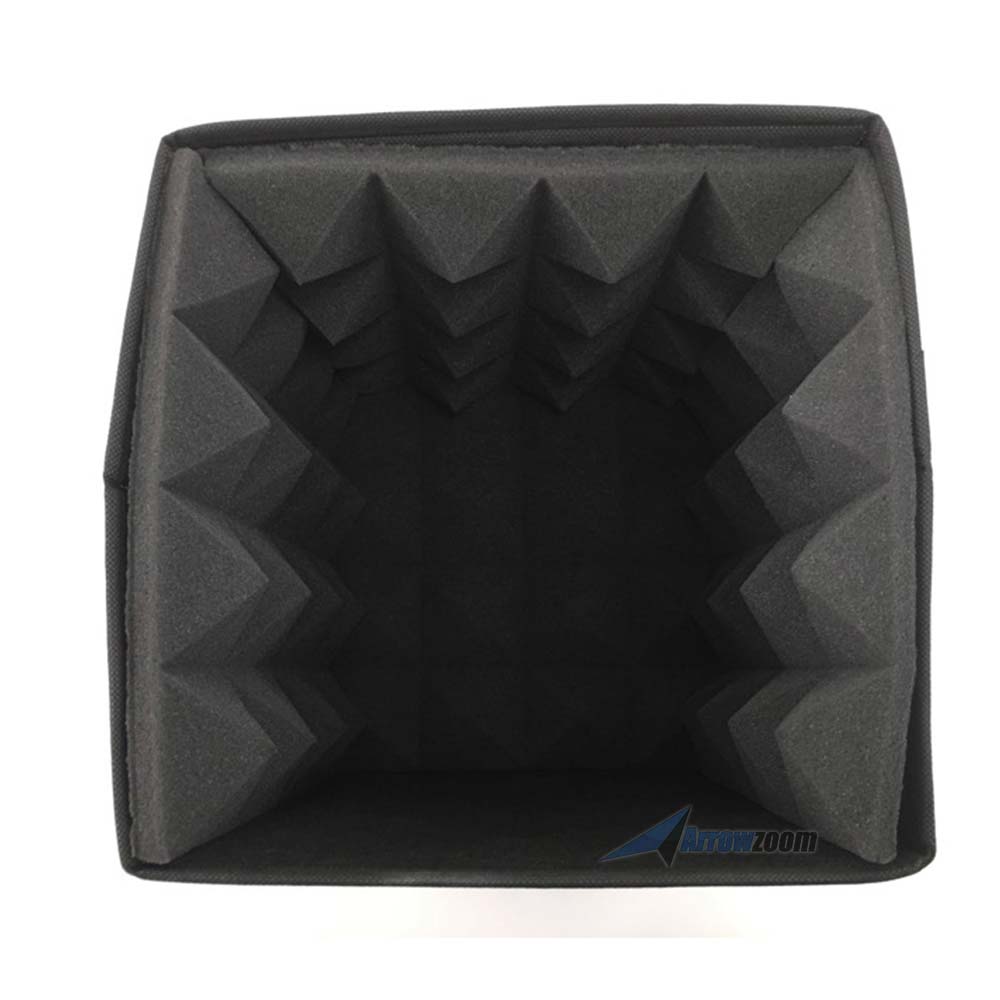 Arrowzoom Portable Microphone Isolation Box - Studio Voice Booth ...